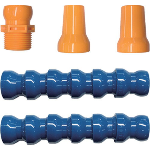 オレンジブック トラスコ中山　TRUSCONIKKI クーラントシステム3/4 ホースキット (5個入) 〔品番:86060〕[ 注番:3872980]特長●繋ぎ目の勘合が固く、姿勢保持能力が高いです。●金属加工機械のクーラント液用のホース...