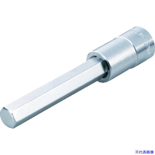 オレンジブック トラスコ中山　TRUSCOTONE ロングヘキサゴンソケット 6mm 長さ78mm 〔品番:2H06L〕[ 注番:3875393]特長●ロングタイプのため、奥深い箇所の六角穴付ボルトの着脱に便利です。●ラチェットハンドルに差...