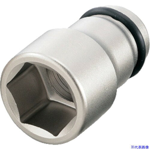 オレンジブック トラスコ中山　TRUSCOTONE インパクト用ロングソケット 対辺寸法15mm 全長55mm 〔品番:4NV15L〕[ 注番:3875784]特長●外観品質と防錆力の向上を図った無電解メッキ仕様のインパクト用ソケットです。...
