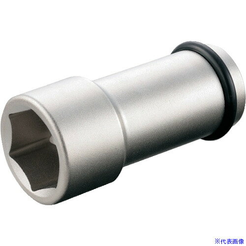 オレンジブック トラスコ中山　TRUSCOTONE インパクト用ロングソケット 対辺寸法18mm 全長85mm 〔品番:6NV18L〕[ 注番:3876098]特長●外観品質と防錆力の向上を図った無電解メッキ仕様のインパクト用ソケットです。...