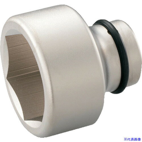 オレンジブック トラスコ中山　TRUSCOTONE インパクト用ソケット 対辺寸法71mm 差込角25.4mm 〔品番:8NV71〕[ 注番:3876276]特長●外観品質と防錆力の向上を図った無電解メッキ仕様のインパクト用ソケットです。●...