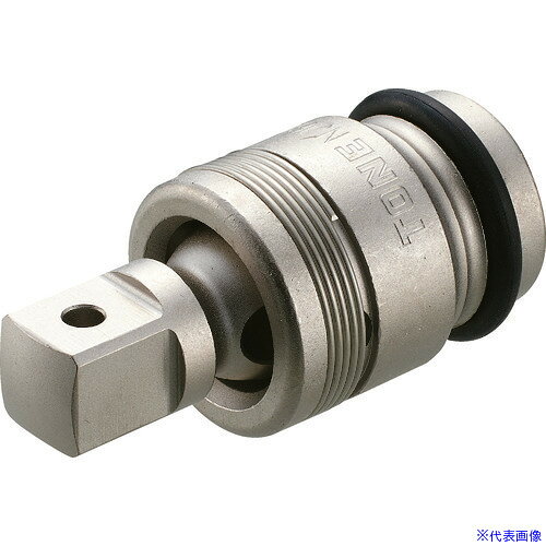 オレンジブック トラスコ中山　TRUSCOTONE インパクト用ボールジョイント(ショートタイプ)凸凹25.4mm 〔品番:NJ80S〕[ 注番:3876730]特長●インパクトレンチなどの動力工具用のボールジョイントです。ショートタイプで...