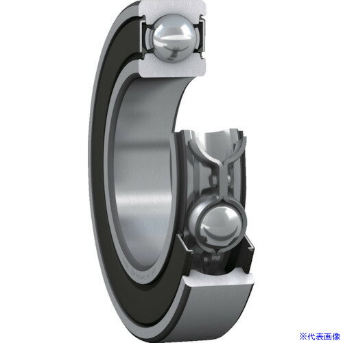 オレンジブック トラスコ中山　TRUSCOSKF 単列深溝玉軸受 軸受両端接触シール 内径15mmX外径42mmX幅17mm 〔品番:623022RS1〕[ 注番:3884804]特長●深溝玉軸受は汎用性の高い軸受で、特に高速および超高速に...
