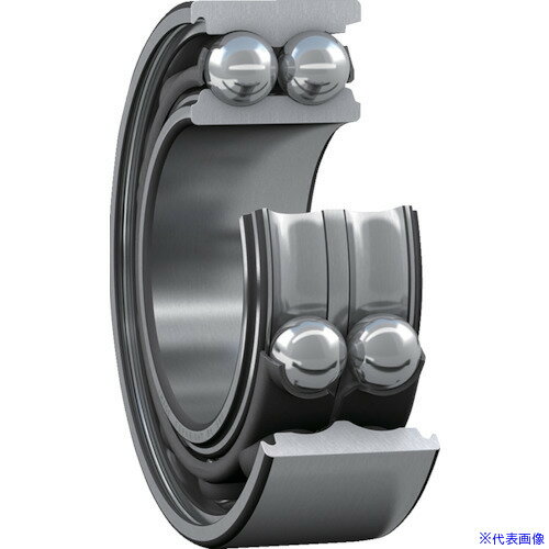 オレンジブック トラスコ中山　TRUSCOSKF 複列アンギュラ玉軸受 接触角30° 内径65mmX外径140mmX幅58.7mm 〔品番:3313A〕[ 注番:3904040]特長●複列アンギュラ玉軸受は、ラジアル荷重ならびにアキシアル荷...