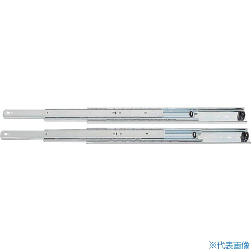 オレンジブック トラスコ中山　TRUSCOTRUSCO 重荷重用 457.2mm 2本セット 三段引きスライドレール 〔品番:SL9000182SET〕[ 注番:3905335]特長●1袋2本入、1本単価を追求しました。●インナーメンバーを...