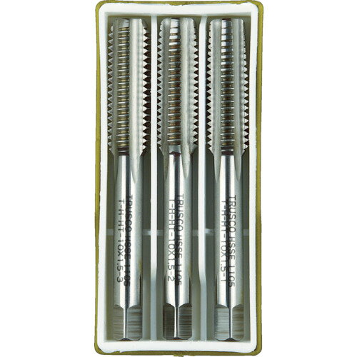 オレンジブック トラスコ中山　TRUSCOTRUSCO ハンドタップセット HSS−E M14X2.0 〔品番:THHTM14X2.0S〕[ 注番:3912183]特長●通り穴・止まり穴共に使用可能です。●高速度鋼(HSS-E)のタップセッ...