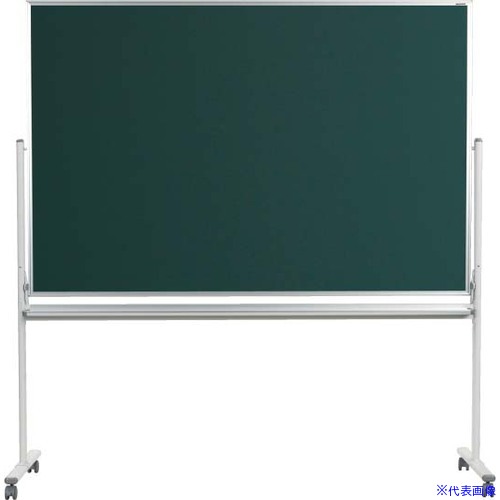 オレンジブック トラスコ中山　TRUSCO馬印 マジシリーズ両面脚付スチールグリーン無地黒板 〔品番:MS46TDN〕[ 注番:3916703]特長仕様●外形寸法(mm)奥行：610●外形寸法(mm)高さ：1990●外形寸法(mm)幅：19...