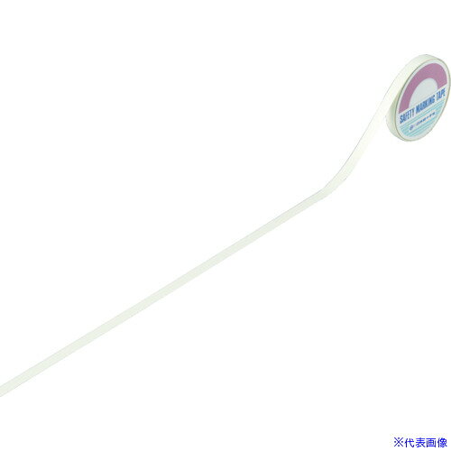 オレンジブック トラスコ中山　TRUSCO緑十字 高輝度蓄光テープ FLA−1001 10mm幅×1m PET 〔品番:361004〕[ 注番:3919871]特長●光を遮断後も6〜8時間の視認可能な自発光能力を持つ蓄光式のラインテープです...