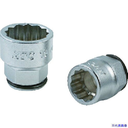 オレンジブック トラスコ中山　TRUSCOKTC ラチェットめがね用ソケット 14mm 〔品番:BZ1414W〕[ 注番:3921841]特長●14mmのラチェットめがねレンチと組み合わせて使用する事により、外径、高さ共にコンパクトになり、...