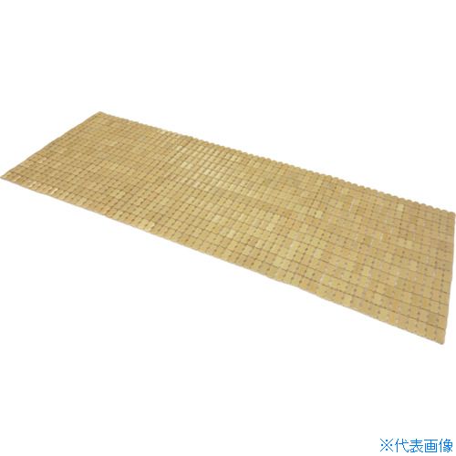 オレンジブック トラスコ中山　TRUSCO大島屋 竹ひんやりマット 40×120cm 〔品番:29273〕[ 注番:3924218]特長●天然素材の孟宗竹を使用しています。●通気性があり適度な硬さのある天然竹のシートです。●キッチンにもぴっ...