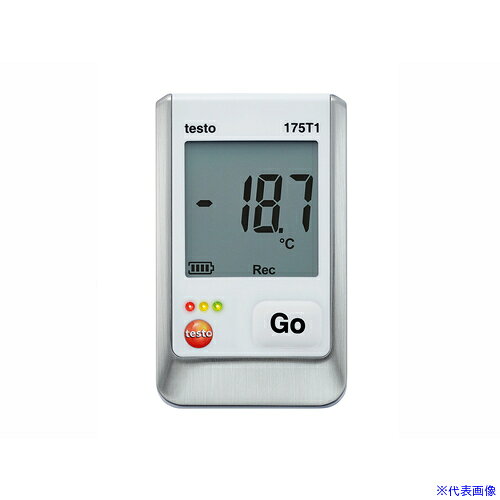 オレンジブック トラスコ中山　TRUSCOTESTO 温度データロガー testo 175 T1 〔品番:TESTO175T1〕[ 注番:3924858]特長●大容量100万データを記録できる温度ロガーです。●ミニUSBポート・SDカードス...