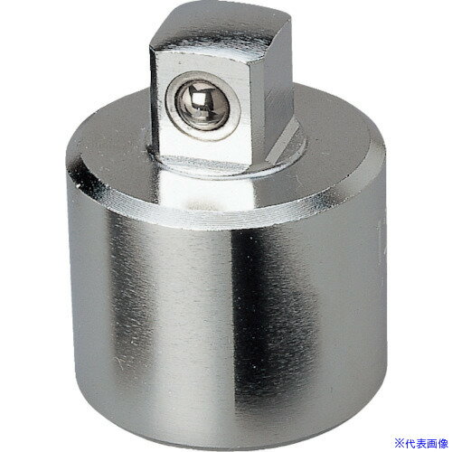 オレンジブック トラスコ中山　TRUSCOKTC 19.0sq.ソケットアダプタ 全長43mm 〔品番:BA64〕[ 注番:3928863]特長●差込角の異なるソケットと駆動工具を接続するアタッチメントです。●ガタつきを最小限に抑え、安定し...