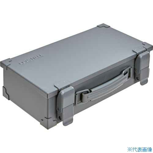 オレンジブック トラスコ中山　TRUSCOTRUSCO トランク型工具箱 アーセナルグレー W270xD145xH70 〔品番:CT260DG〕[ 注番:3940472]特長●トランク型の工具箱です。●片開き開閉式です。仕様●色：アーセナル...