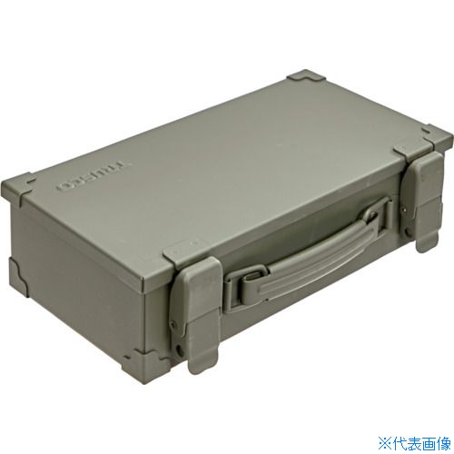 オレンジブック トラスコ中山　TRUSCOTRUSCO トランク型工具箱 OD W270xD145xH70 〔品番:CT260OD〕[ 注番:3940473]特長●トランク型の工具箱です。●片開き開閉式です。仕様●色：OD●外形寸法(mm)...