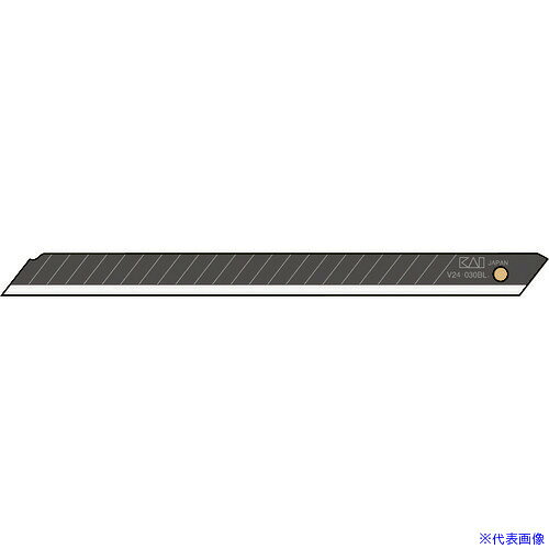 オレンジブック トラスコ中山　TRUSCO貝印刃物 カッターナイフ用替刃 V24−50 超鋭角 ロング(50枚入) 〔品番:V2450〕[ 注番:3953491]特長●壁紙、床材を切ることを目的として開発したプロ用小型カッターロング刃です。...
