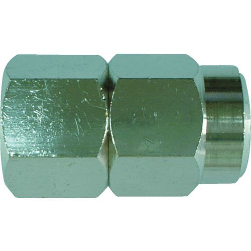 オレンジブック トラスコ中山　TRUSCOハッコウ ウレタンホースジョイント8.5X12.5 G1/4 〔品番:UJ85FG14〕[ 注番:3954561]特長●ウレタンホース用のジョイントです。用途●ウレタンホースとの接続に。仕様●タイプ...