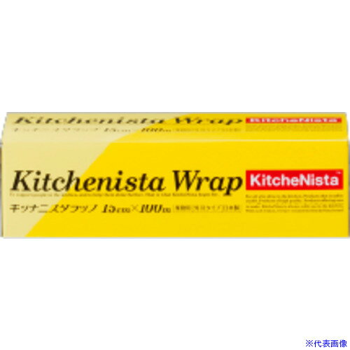 オレンジブック トラスコ中山　TRUSCO大黒 キッチニスタラップ 15cm×100m 〔品番:581505〕[ 注番:3955241]特長●業務用飲食店をはじめ、プロの調理現場で最も多く使用されている機能と価格を両立させる、コストパフォー...