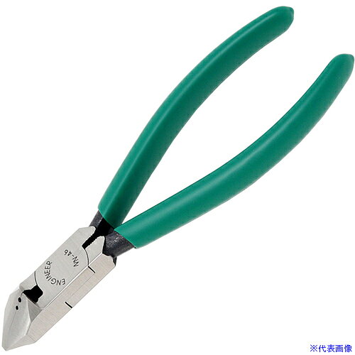オレンジブック トラスコ中山　TRUSCOENGINEER 斜ニッパー(穴付) 150mm 〔品番:NN46〕[ 注番:3955281]特長●鋭い切れ味と使いやすさに優れた穴付斜めニッパです。●刃部硬度は、HRC58±4です。用途●銅線や鉄...