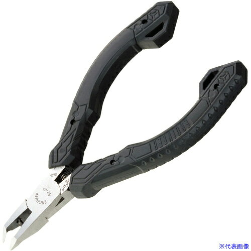オレンジブック トラスコ中山　TRUSCOENGINEER ESDチップカッター 112mm 〔品番:NZ05〕[ 注番:3955290]特長●刃先角45°で細く奥まったチップのカットに最適です。●刃の開き幅が調整できるねじが装着されていま...