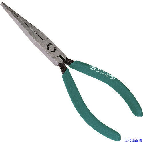 オレンジブック トラスコ中山　TRUSCOENGINEER リードペンチ 125mm 〔品番:PL05〕[ 注番:3955397]特長●先端薄型でくわえ部にギザがなく対象物を傷付けません。●先端部ギザなし。用途●引抜き、つまみ、折曲げ作業な...