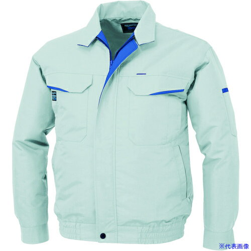 オレンジブック トラスコ中山　TRUSCOジーベック 空調服TCブルゾンKU90470-K6-5L 〔品番:KU90470K65L〕[ 注番:3956682]特長●洗濯耐久性の高い高密度ブロードを使用した帯電防止タイプです。●右内側電池ボッ...