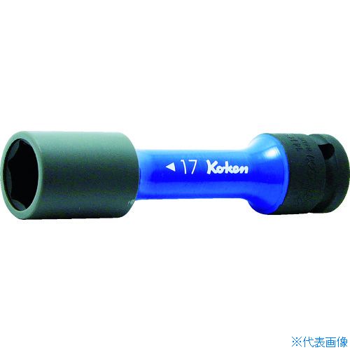 オレンジブック トラスコ中山　TRUSCOKo−ken ホイールナット用薄肉ソケット 差込角12.7mm 対辺17mm 〔品番:14145PM.11017〕[ 注番:3956831]特長●ナット穴の狭いアルミホイールにも対応可能な薄肉設計で...