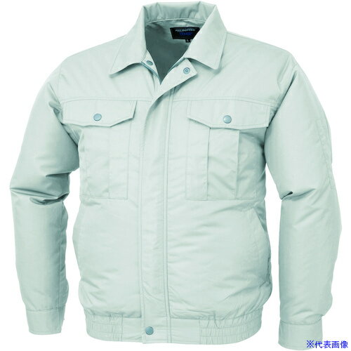 オレンジブック トラスコ中山　TRUSCOジーベック 空調服ポリエステル100ブルゾンKU90540-K6-4L 〔品番:KU90540K64L〕[ 注番:3958670]特長●表面に雨や汚れた水などをはじく撥水加工を施しています。●右内側...