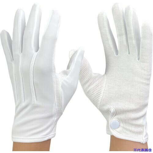 オレンジブック トラスコ中山　TRUSCOWINCESS ナイロン ドライブ・礼装用手袋 (12双入り) Mサイズ 〔品番:5005M12P〕[ 注番:3961343]特長●肌触りの良い綿100％を使用、滑り止め付きです。●甲側にシャープに...