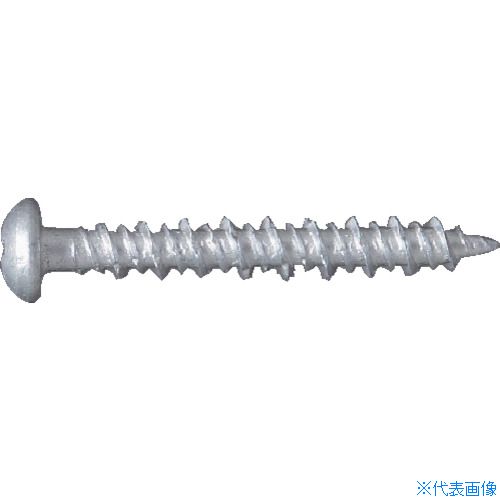 オレンジブック トラスコ中山　TRUSCOコクブ ツイスター ナベ頭5×45PC 鉄製/ラスパート処理 シャープポイント 高低ねじ山(60本入) 〔品番:PC5045P〕[ 注番:3962388]特長●様々な部材とコンクリート下地への締結、...