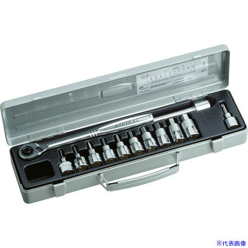 オレンジブック トラスコ中山　TRUSCOTONE ヘキサゴンソケットレンチセット 吋目 13pcs 〔品番:HB4112〕[ 注番:3964388]特長●メタルケースと頑丈な梨地トレー、グッドデザイン賞を受賞した「次世代工具シリーズ」のハ...