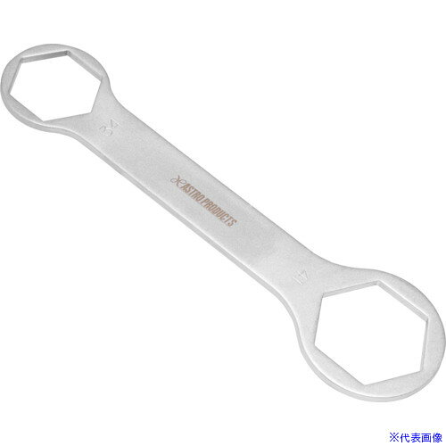オレンジブック トラスコ中山　TRUSCOアストロプロダクツ クラッチナットレンチ 34×41mm 〔品番:2007000014264〕[ 注番:3979457]特長●スクーターのクラッチシュー交換の際などに、クラッチナットの締緩に使用する...