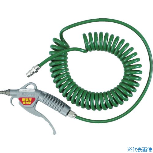オレンジブック トラスコ中山　TRUSCOWTB マグダスターホースセット 〔品番:WT91D5GMP〕[ 注番:3985547]特長●エアダスターガン本体は、マグネシウム合金です。●ホースの両端金具は、ユニバーサルに回ります。●取り外しが...