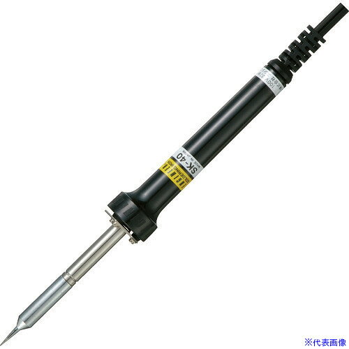 オレンジブック トラスコ中山　TRUSCOENGINEER セラミックハンダコテ 〔品番:SK40〕[ 注番:4001311]特長●高性能セラミックヒーターの採用により、コテ先温度の立ち上がりが速く、約1分ではんだ付けが可能です。●グリップ...
