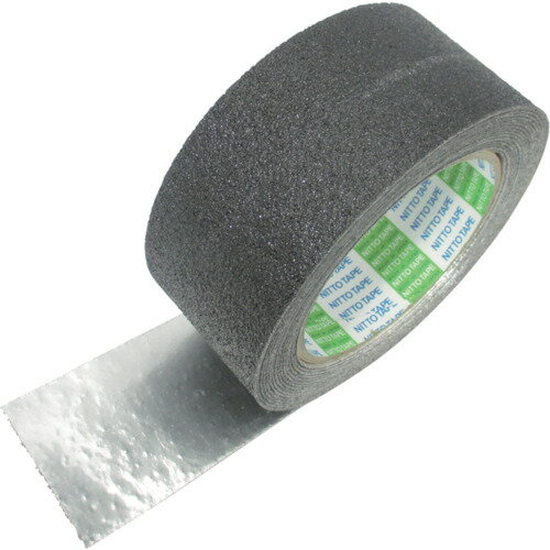 オレンジブック トラスコ中山　TRUSCO日東 アンチスキッドテープ(屋外用) AS−127 凹凸面用 1.0mm×100mm×5m ブラック 〔品番:AS127BOX100B〕[ 注番:4011619]特長●階段、スロープなどの滑りやすい...