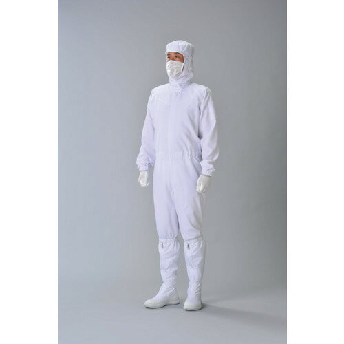 オレンジブック トラスコ中山　TRUSCOADCLEAN クリーンスーツ ホワイト 3L 〔品番:CK103413L〕[ 注番:4013832]特長●通気性が良く蒸れ感を軽減しました。●乾燥性が良くさらりとした着心地感です。用途●クリーンル...