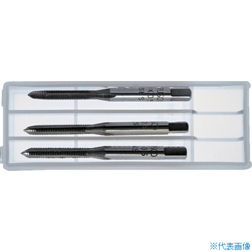オレンジブック トラスコ中山　TRUSCOTRUSCO ハンドタップ 左ねじ用 M10×1.5 セット (SKS) 〔品番:LTHT10X1.5S〕[ 注番:4018941]特長●ねじ穴を作製、さらえる（きれいにする）時に使用します。●並目...