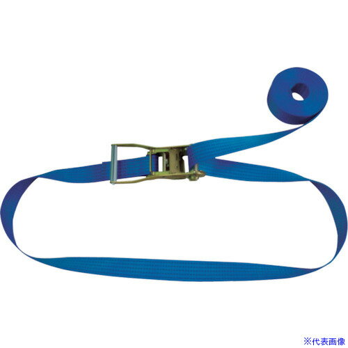 オレンジブック トラスコ中山　TRUSCOTESAC ラッシングベルト(ベルト荷締機)ラチェットバックル式エンドレスタイプ 〔品番:R50N050000A〕[ 注番:4025528]特長●高強力ポリエステル糸を使用していますので耐候性・耐久...