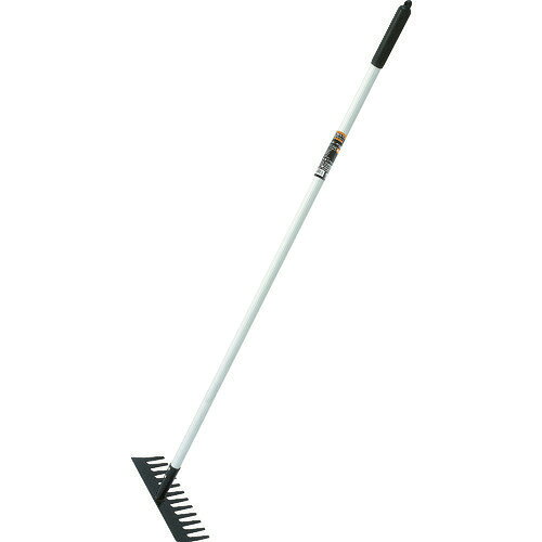 オレンジブック トラスコ中山　TRUSCOTRUSCO スチールレーキ パイプ柄 12本爪 〔品番:TSRP12〕[ 注番:4026098]特長●爪部は特殊鋼採用のため軽量です。●爪部は熱処理を施し、曲がりにくく、耐摩耗性に優れています。●...