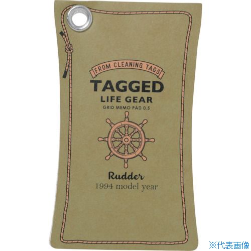 オレンジブック トラスコ中山　TRUSCOTAGGED タグドライフギア草色 Sラダー 〔品番:TALG1259S〕[ 注番:4030171]特長●洗えるほど丈夫な紙「耐洗紙」を使用したメモ帳です。●アウトドアなど屋外での使用また防災用とし...