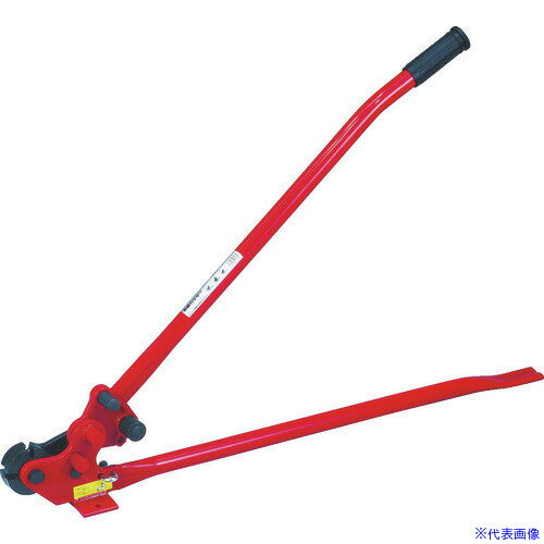 オレンジブック トラスコ中山　TRUSCOモクバ印 ベンダー付鉄筋カッター 10mm〜13mm 〔品番:D5〕[ 注番:4030303]特長●10〜13mmの鉄筋の切断、曲げ作業が可能です。●一度に135°まで曲げることができ、鉄筋をハメ替...