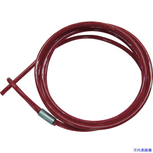 オレンジブック トラスコ中山　TRUSCOPANDUIT マルチロックアウトハスプ用ワイヤー (1個入) 〔品番:PSLMLDC〕[ 注番:4037740]特長●マルチロックアウトハスプのオプションパーツです。●ロックアウト用掛金　●マルチ...