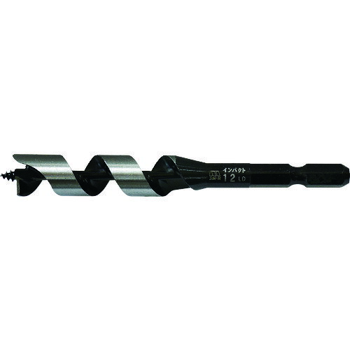 オレンジブック トラスコ中山　TRUSCOスターエム 木工ドリル インパクトビットショート 12.0 〔品番:7S120〕[ 注番:4043791]特長●先ねじとケガキ刃の部分を従来のドリルよりも小さくすることにより、切削抵抗を抑えバッテリ...