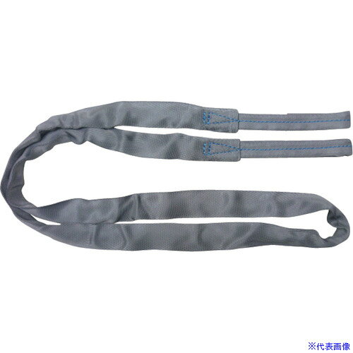 オレンジブック トラスコ中山　TRUSCOTESAC ブルースリングソフトE形(両端アイタイプ)荷重0.5t 全長3.5m(JIS規格品) 〔品番:TBSE0.5TX3.5M〕[ 注番:4044503]特長●しなやかで吊り荷にジャストフィッ...