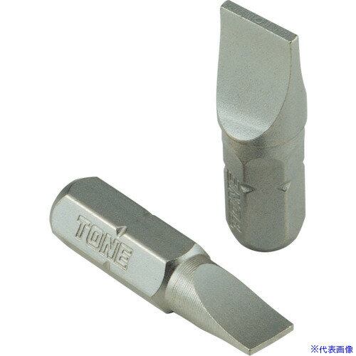 オレンジブック トラスコ中山　TRUSCOTONE オフセット式ラチェットドライバー ドライバービット 先端規格(−)1.2×8.0 〔品番:BTM8S〕[ 注番:4057571]特長●差込角6.35mmのドライバービットになります。仕様●...
