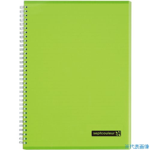 オレンジブック トラスコ中山　TRUSCOmaruman A4 ノート セプトクルール グリーン 〔品番:N570B03〕[ 注番:4060921]特長●情報の取捨選択に便利な切り取りミシン目入りです。仕様●用紙サイズ：A4●色：グリーン仕...