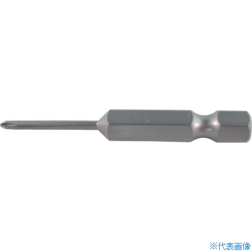 オレンジブック トラスコ中山　TRUSCO近江 六角6.35 溝9差込 +0 全長50 段付φ2x20 〔品番:V170502〕[ 注番:4061551]特長●専用特殊鋼を用いることで靱性を高め、耐久性を向上させています。●標準品の種類も豊...