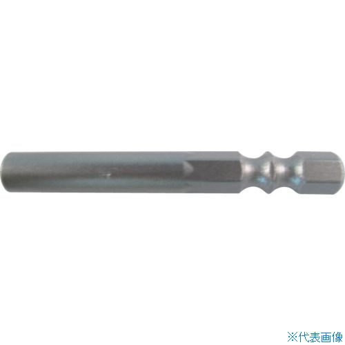 オレンジブック トラスコ中山　TRUSCO近江 六角6.35 溝9、13兼用差込 ボックスビット H4 全長55 〔品番:V32BH455〕[ 注番:4062078]特長●ボール位置が異なる2種類のドライバーに装着できる兼用溝になっています...