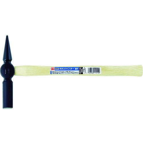 オレンジブック トラスコ中山　TRUSCOOH カストリハンマー 縦刃 #3/4 〔品番:NKV06〕[ 注番:4062400]特長●溶接のスラグ・スパッタ取りに最適です。用途●溶接時に発生したスラグ・スパッタをたたいて落とします。仕様●呼...