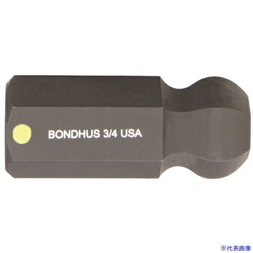 オレンジブック トラスコ中山　TRUSCOBONDHUS 【交換用】ボールポイント・ビット(全長50mm) 5/8インチ 〔品番:31418〕[ 注番:4066553]特長●六角の側面に特殊のナイロン樹脂が埋め込まているので、お手持ちの一般...