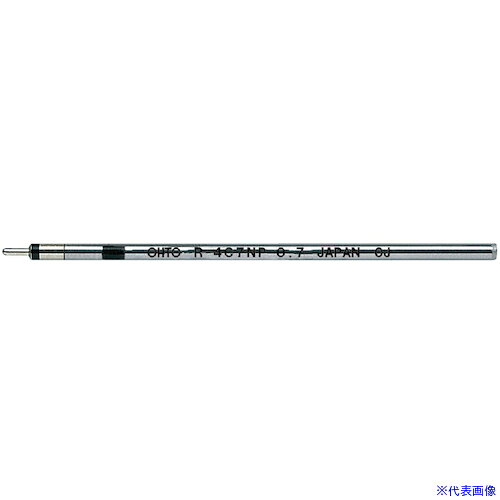 オレンジブック トラスコ中山　TRUSCOOHTO ニードルポイント替芯0.7 〔品番:R4C7NPBK〕[ 注番:4078555]特長●インクには低粘度のソフトインクを使用しています。●書いた文字が見えやすいニードルポイントです。●チップ...